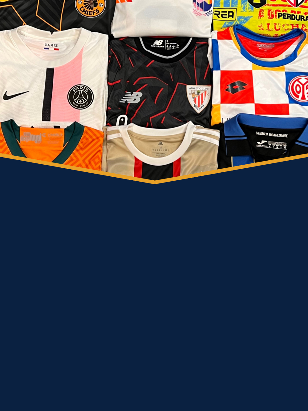 Mystery Football Shirt | Football Shirt Mystery Box | MJK